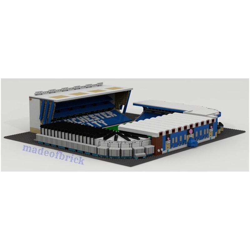 Maine Road Stadium LEGO © MOC (Manchester, United Kingdom)
