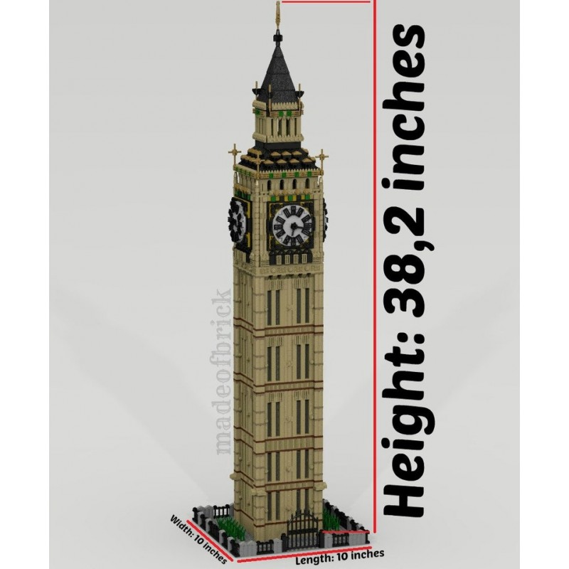 Big Ben LEGO © MOC Buy this lego in our store!