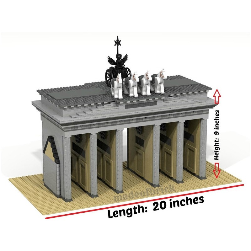 Brandenburg Gate (Berlin, Germany) LEGO © MOC | Buy it here!