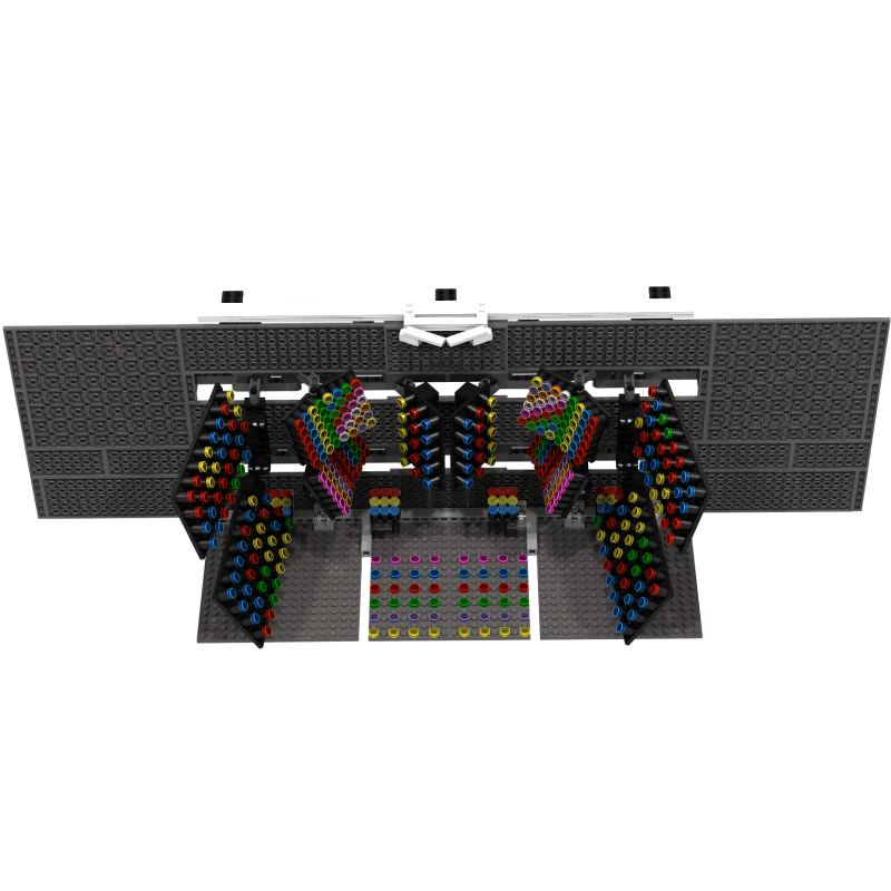 Rock concert stage Queen LEGO © MOC | A Kind of Magic tour