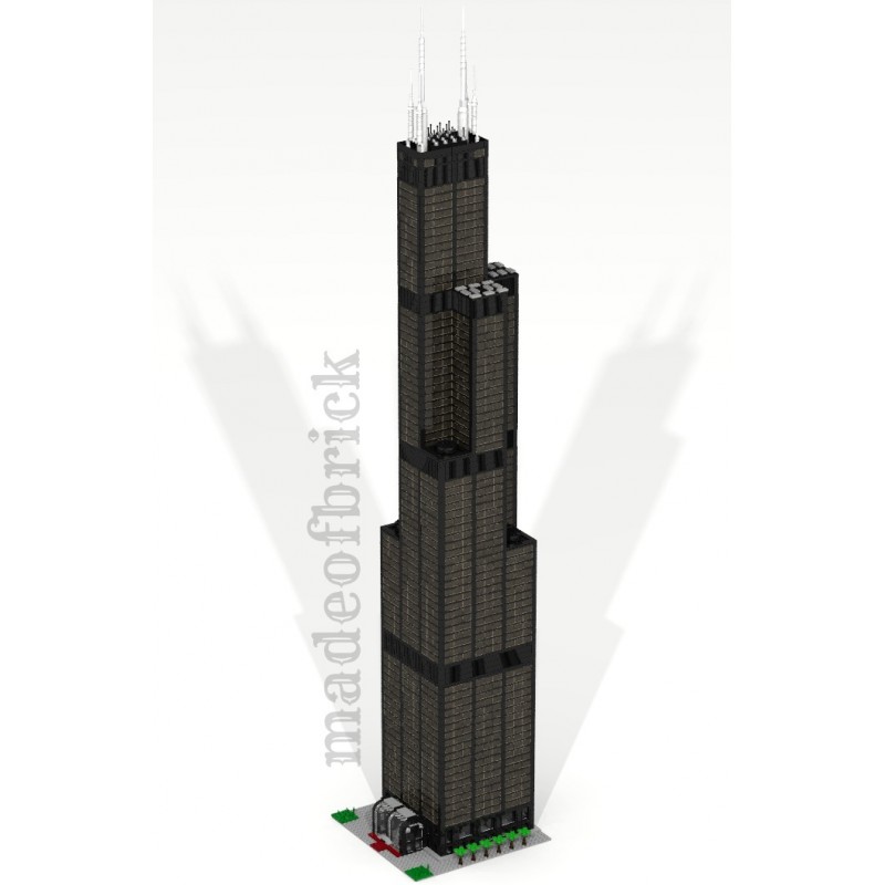 Willis Tower 53 inches LEGO © MOC Buy here!