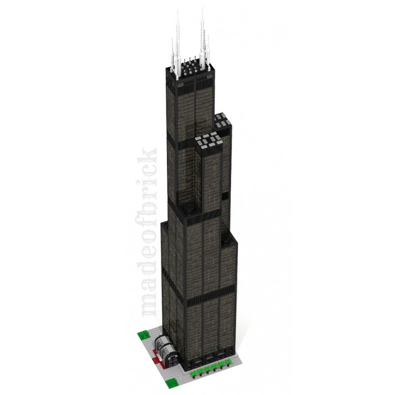 Willis Tower 53 inches LEGO © MOC Buy here!