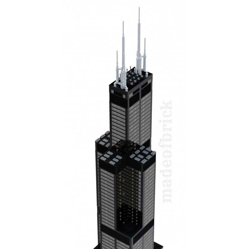 Willis Tower 53 inches LEGO © MOC Buy here!