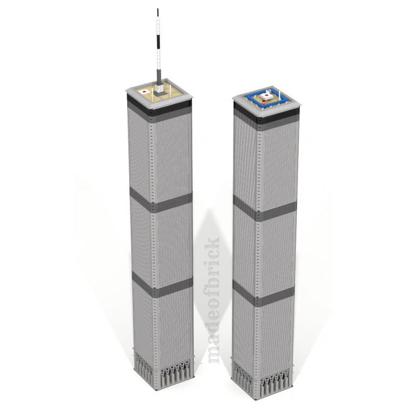Torres Gemelas LEGO © MOC ¡Consigue el tuyo aquí!