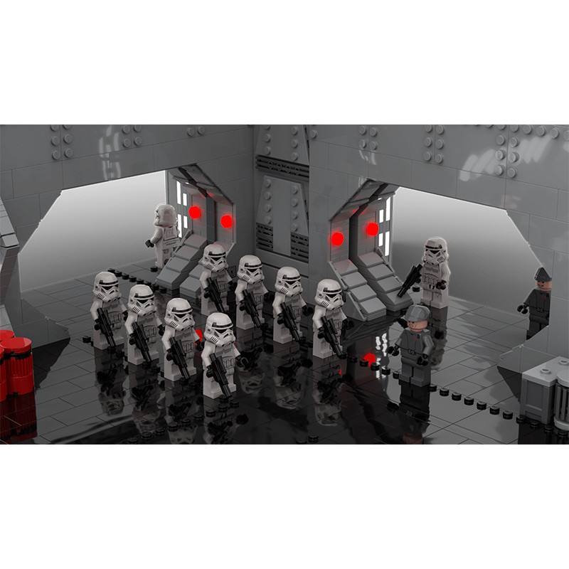 Hangar imperial Star Wars LEGO© MOC