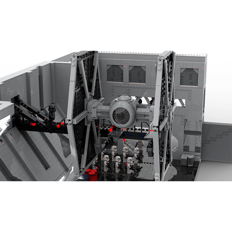 Hangar imperial Star Wars LEGO© MOC