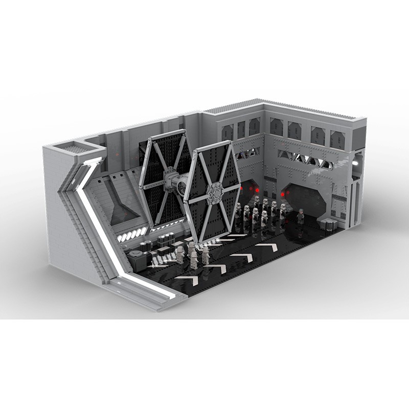 Hangar imperial Star Wars LEGO© MOC