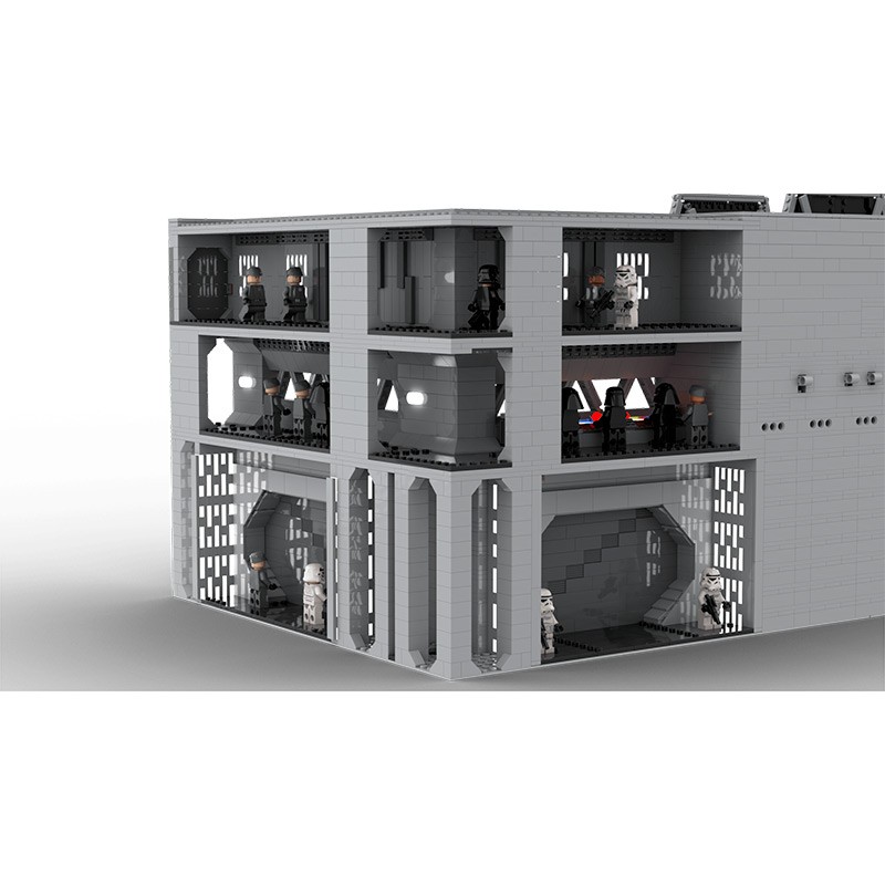 Hangar imperial Star Wars LEGO© MOC