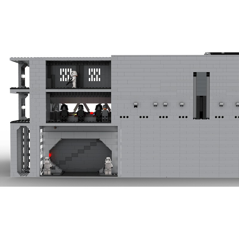 Hangar imperial Star Wars LEGO© MOC