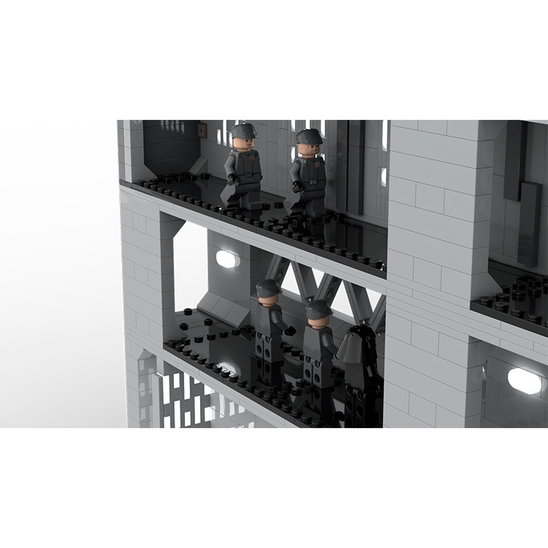 Hangar imperial Star Wars LEGO© MOC