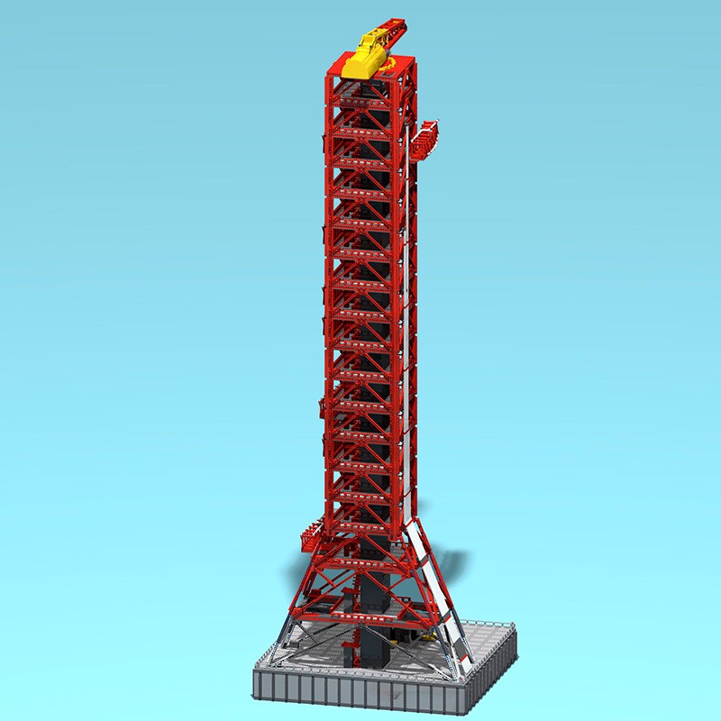 PLATAFORMA DE LANZAMIENTO DE SATURN V LEGO© MOC (TAMAÑO GIGANTE)