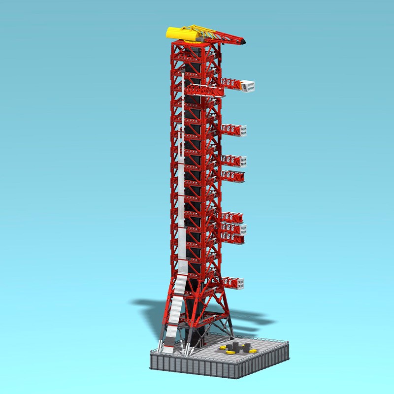 PLATAFORMA DE LANZAMIENTO DE SATURN V LEGO© MOC (TAMAÑO GIGANTE)