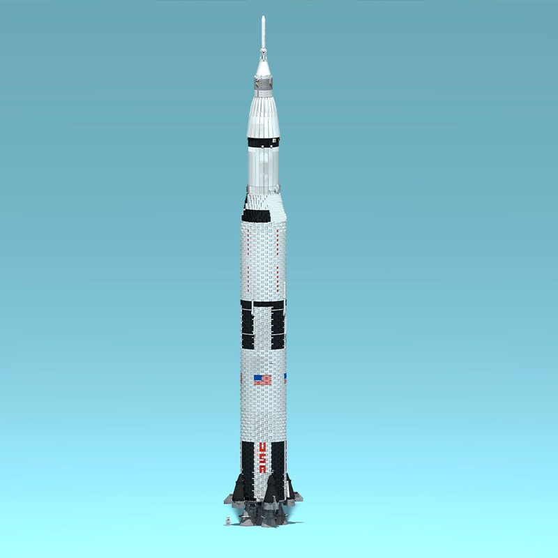 COHETE SATURNO V MOC LEGO©
