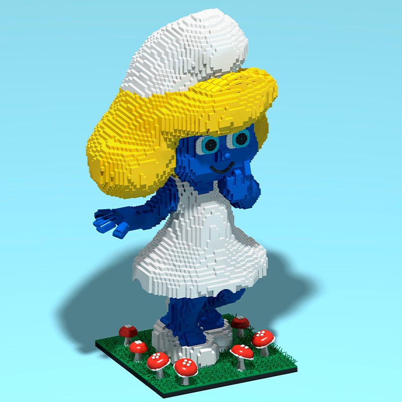 GIANT SMURFETTE LEGO© MOC