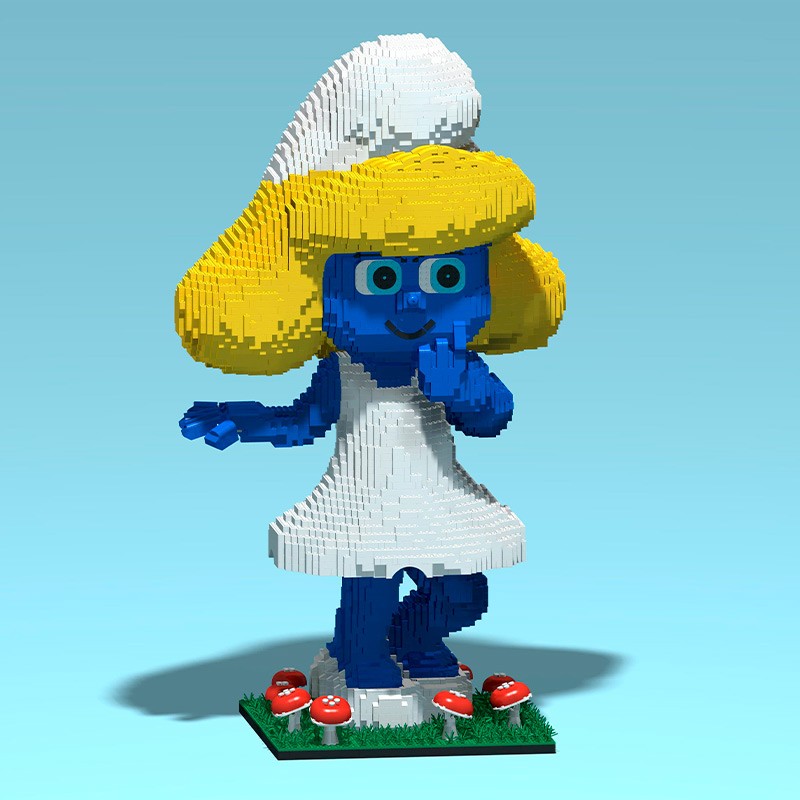 GIANT SMURFETTE LEGO© MOC