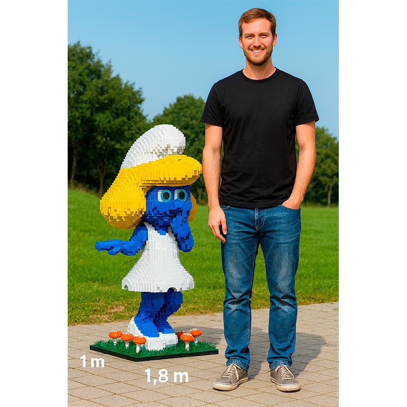 Giant Smurfette Lego Moc