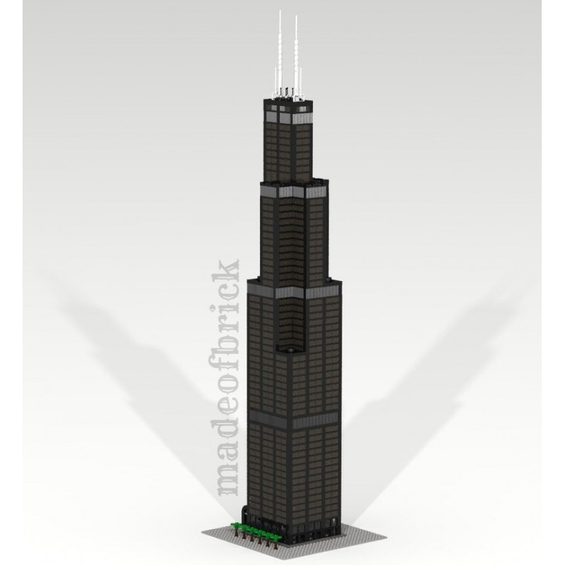 Buy Willis Tower 39 inches LEGO © MOC