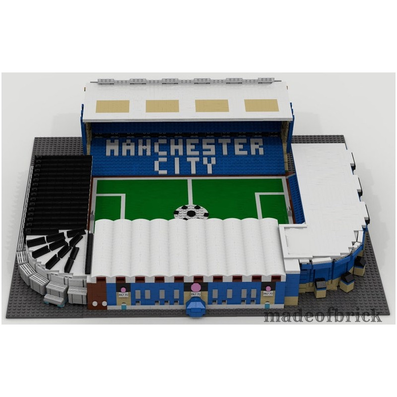 Maine Road Stadium LEGO © MOC (Manchester, United Kingdom)